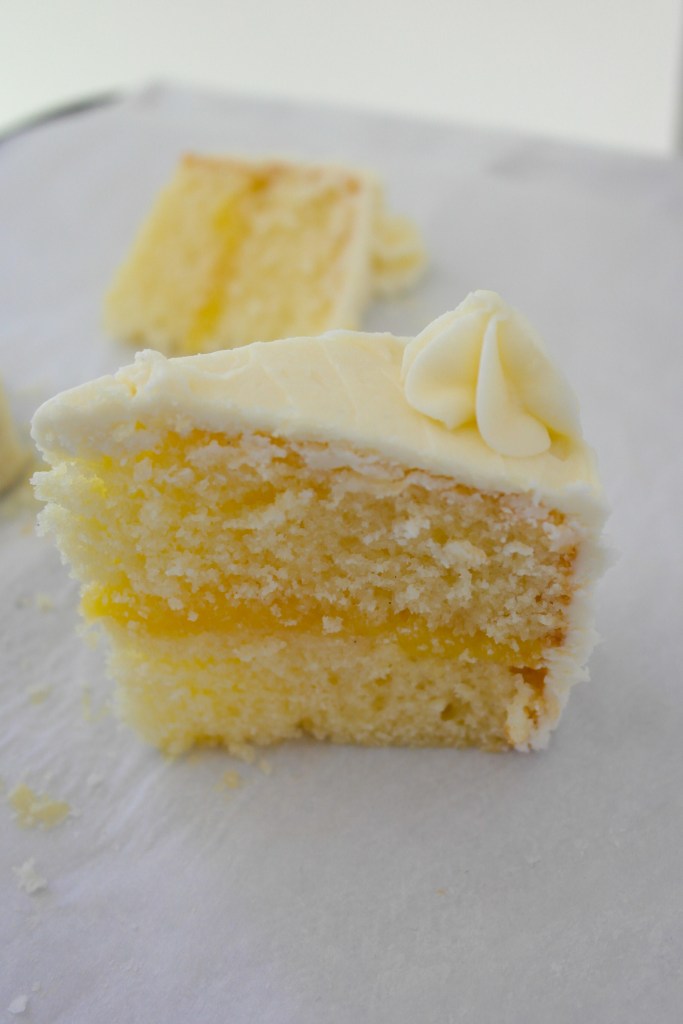 Lemon Layer Cake with Lemon Curd Filling – Baking Is A Science