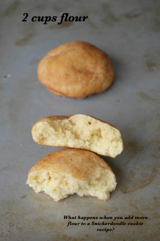 What happens when you add more flour to a cookie recipe – Baking Is A ...